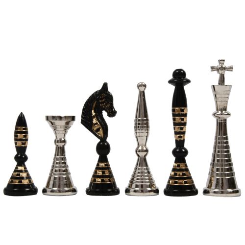 Metal Chess Pieces - Chess Pieces